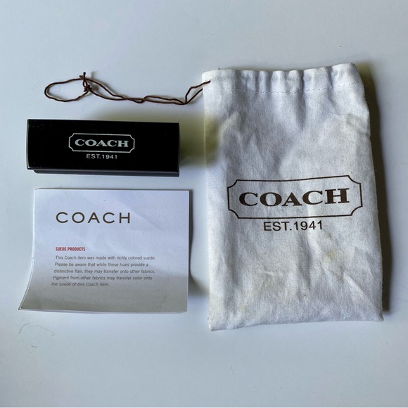 Coach | Accessories | Coach Suede Brush | Poshmark